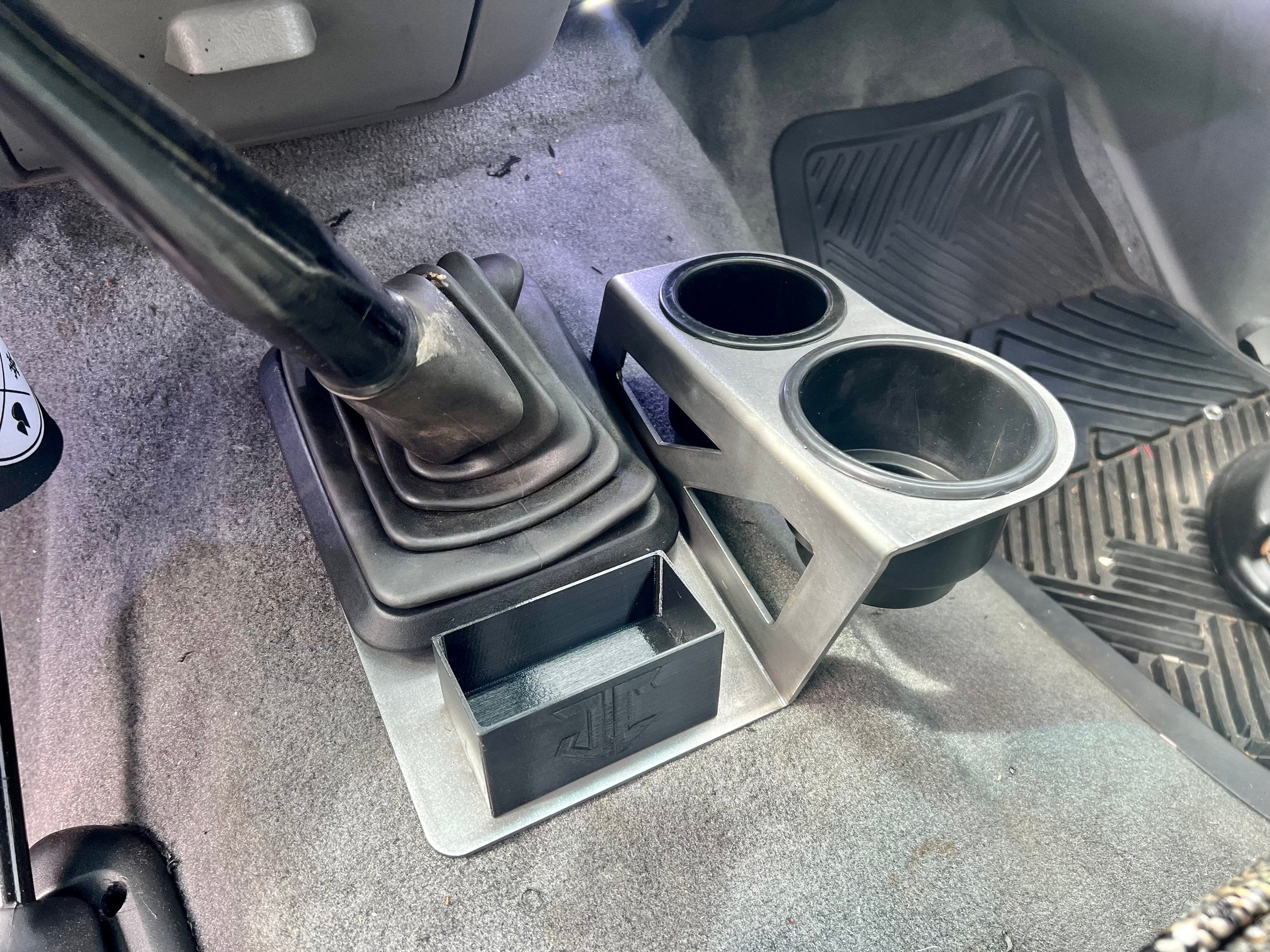 OBS Ford F-Series Shifter Mounted Cup Holder – Diesels and Dirtbags