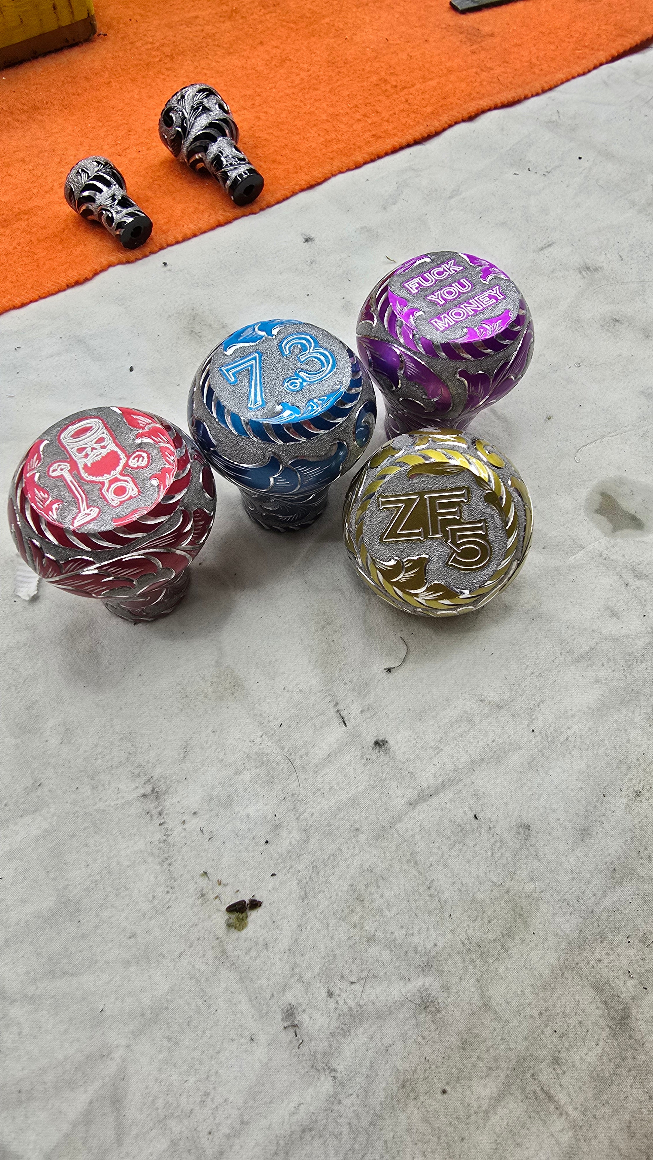 Artisan Engraved shift knobs – Diesels and Dirtbags